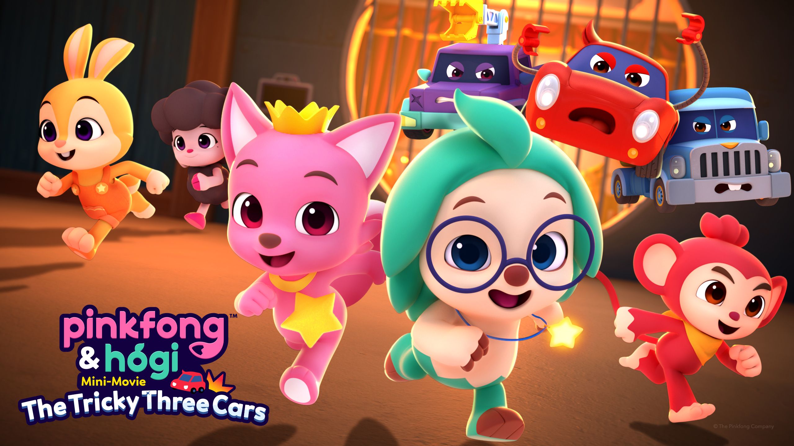 "Pinkfong & Hogi Mini Movie: The Tricky Three Cars" to Premiere ...