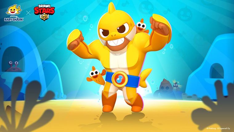 Baby Shark Teams up with Supercell's Global Hit 'Brawl Stars'